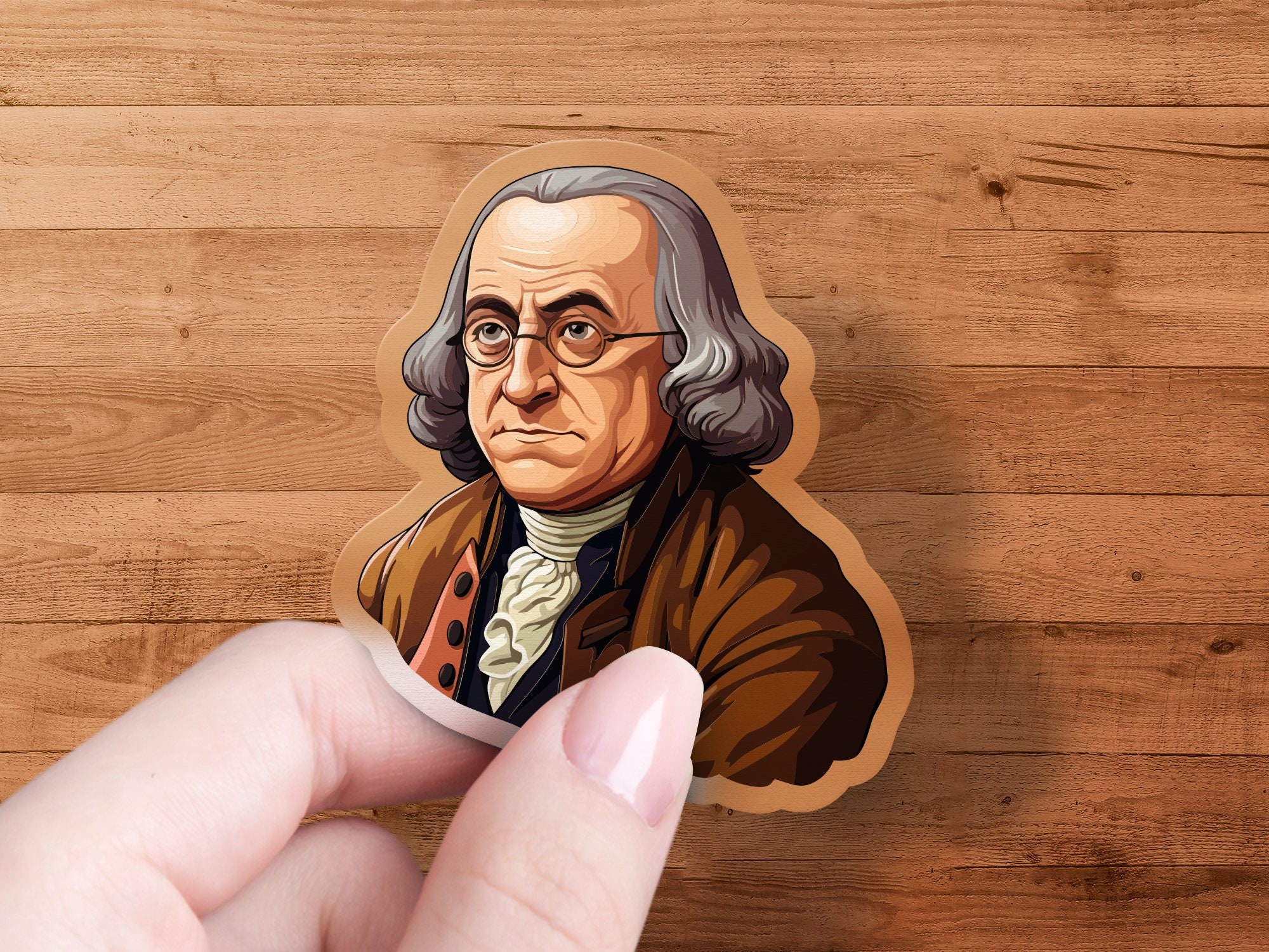 Benjamin Franklin Inventor Scientist SVG PNG Clipart Sublimation ...