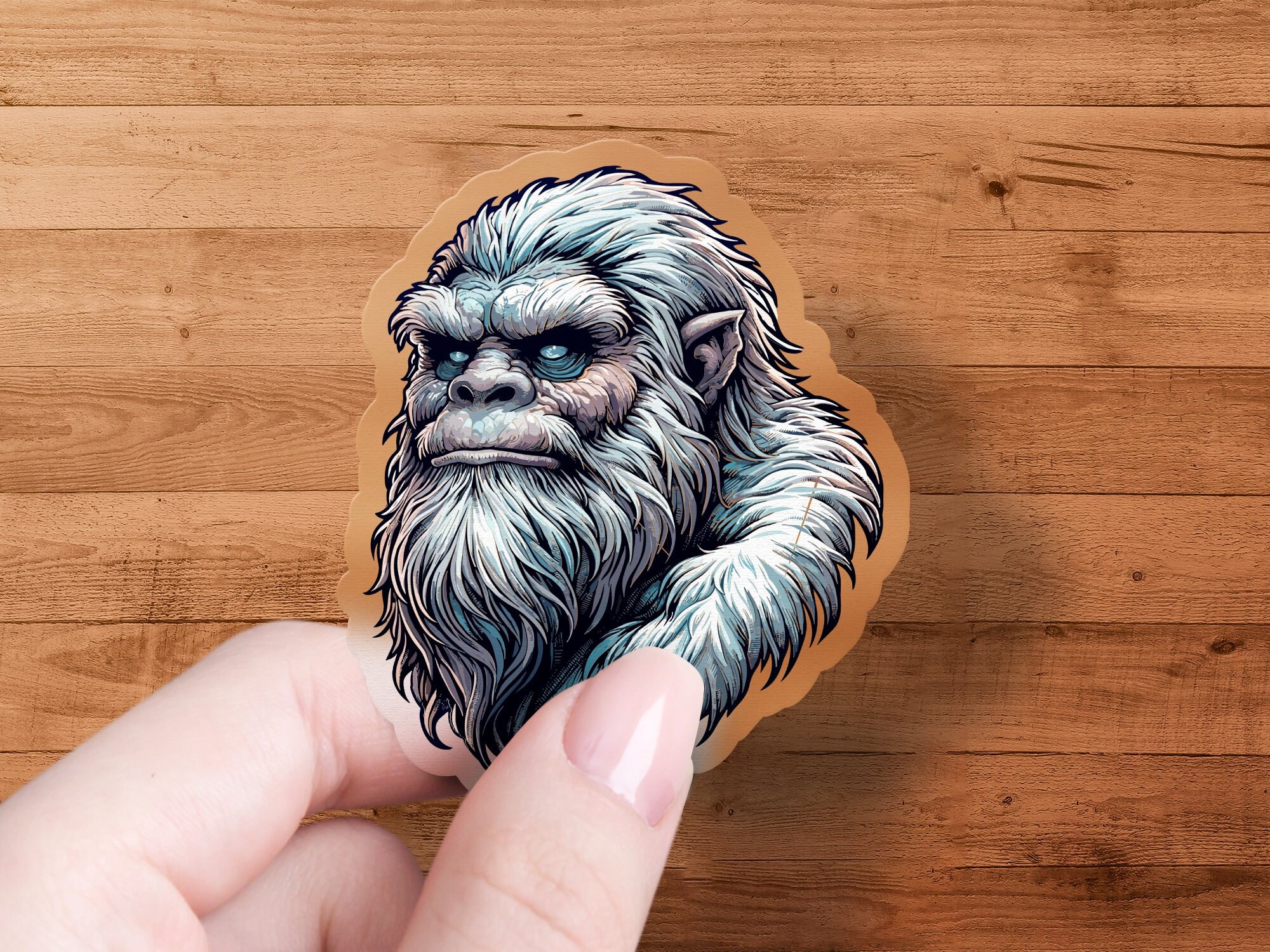 Yeti Cryptid SVG Clipart PNG Sublimation Instant Digital - Etsy Australia