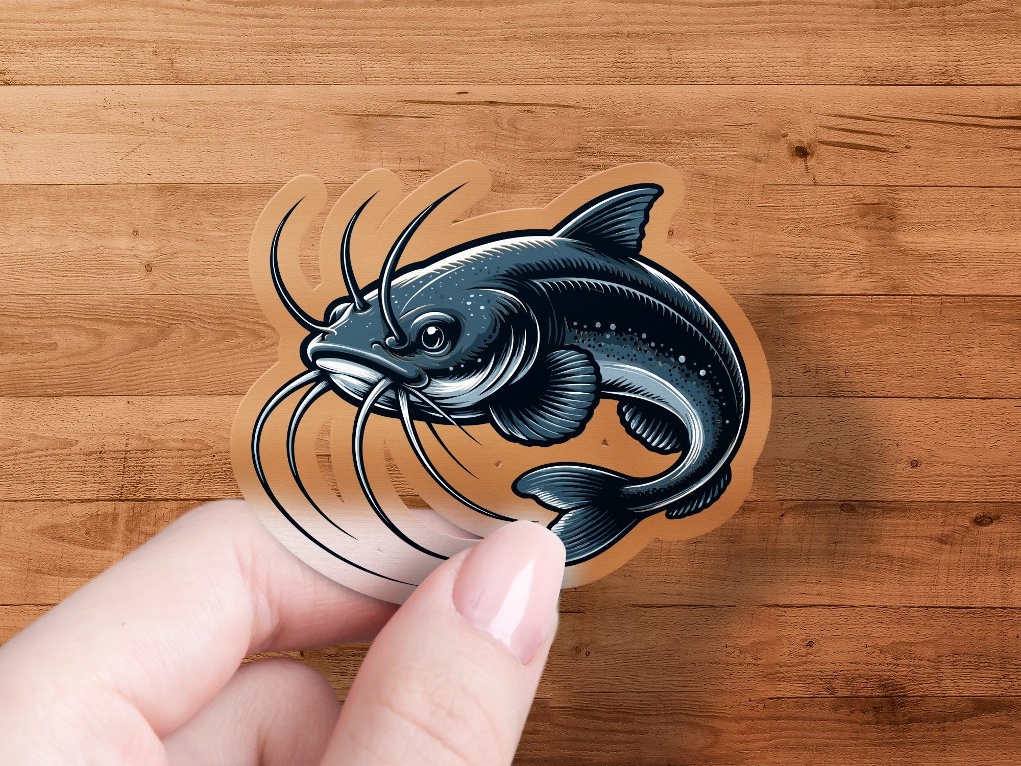 Fish Catfish Bullhead Channel Blue Wildlife SVG PNG Clipart ...