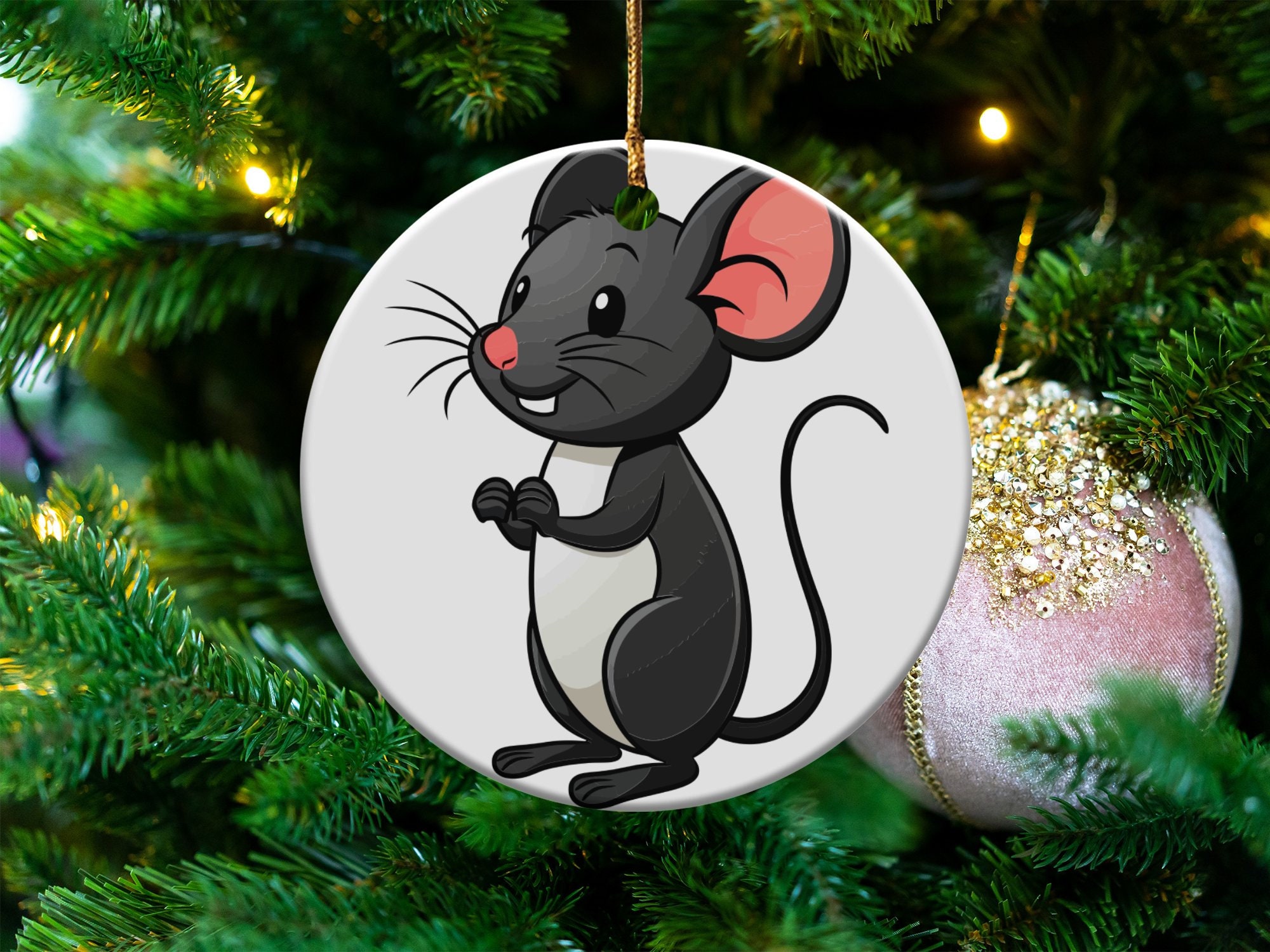 Mouse Cute Little SVG PNG Sublimation Transparent Watercolor Cartoon ...