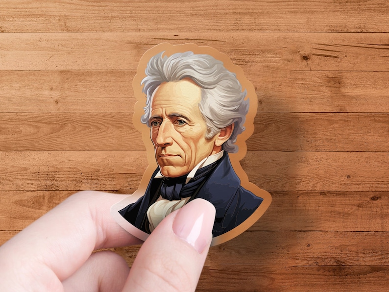 President Andrew Jackson SVG PNG Clipart Sublimation Transparent ...