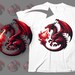 Cryptid Dragon Red Fire Breathing Mythical SVG PNG Clipart ...