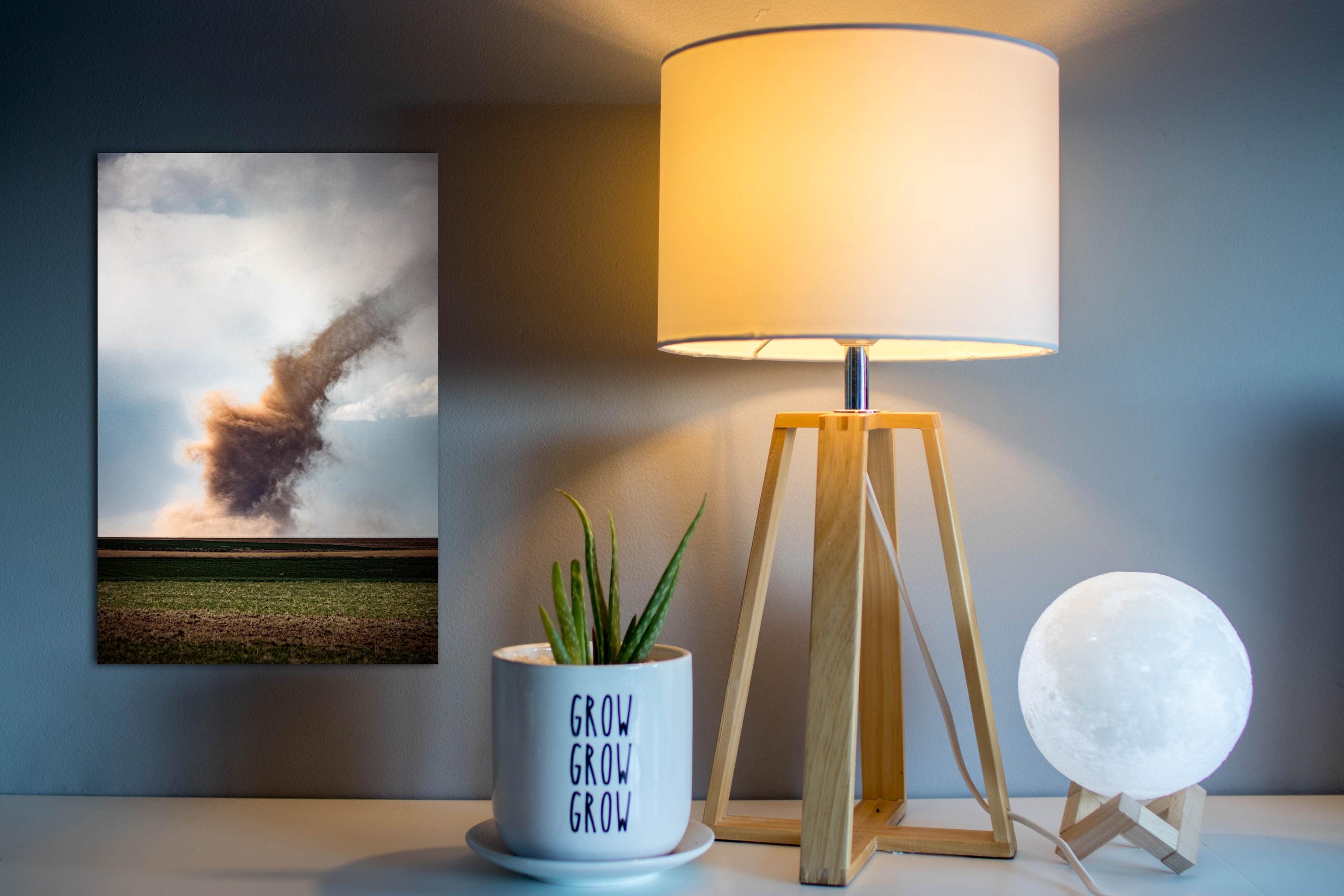 Dusty | Tornado Weather Print for Home Etc. - Etsy