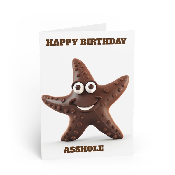 Happy Birthday Card Asshole Etsy Australia
