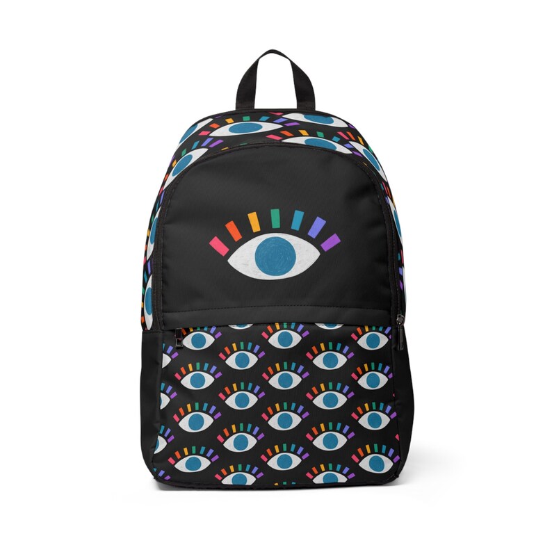 Evil Eye Backpack Trendy Backpack Protection Backpack Evil - Etsy