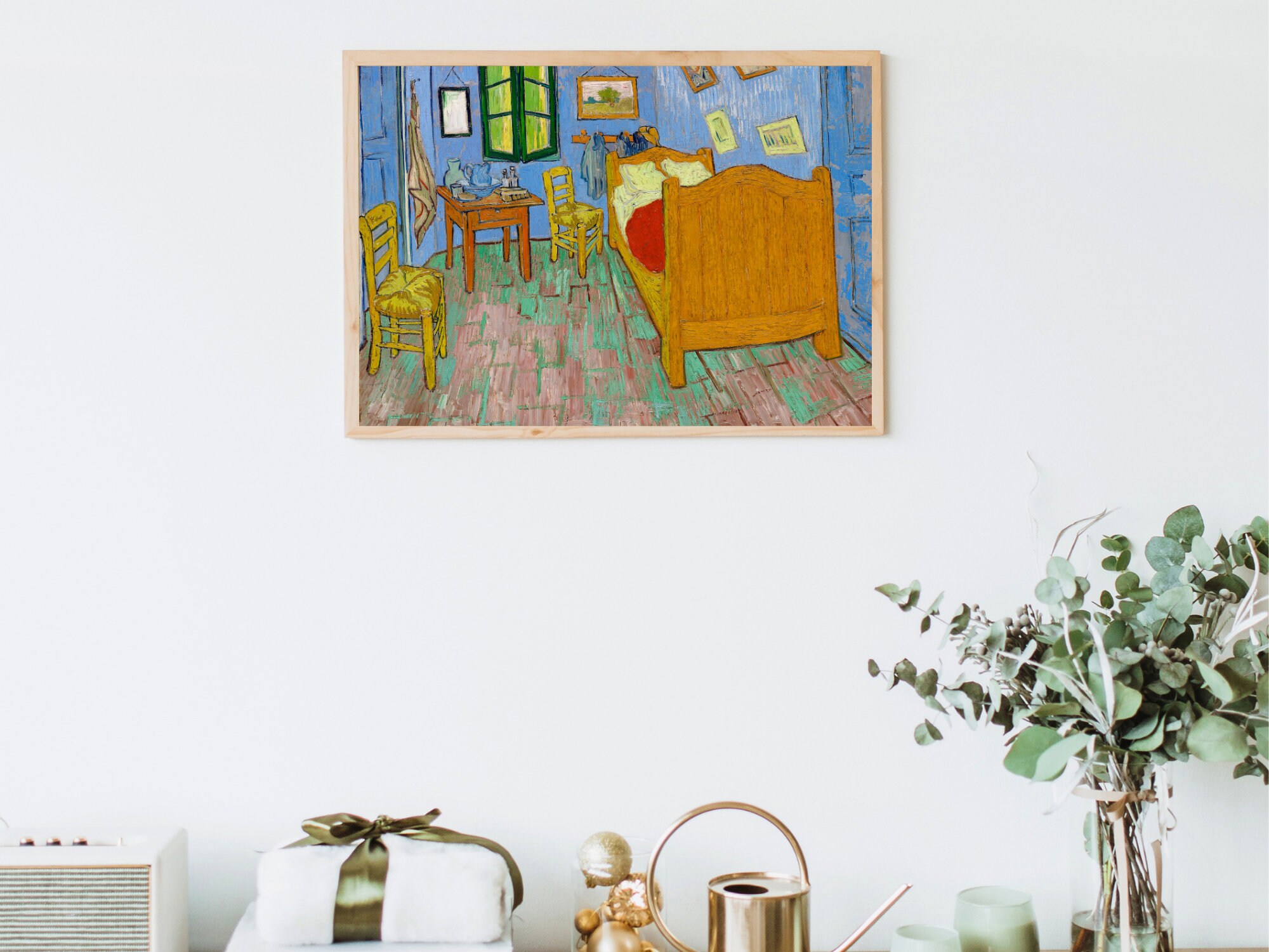 Vincent Van Gogh's the Bedroom (1889) Digital Download High Quality ...