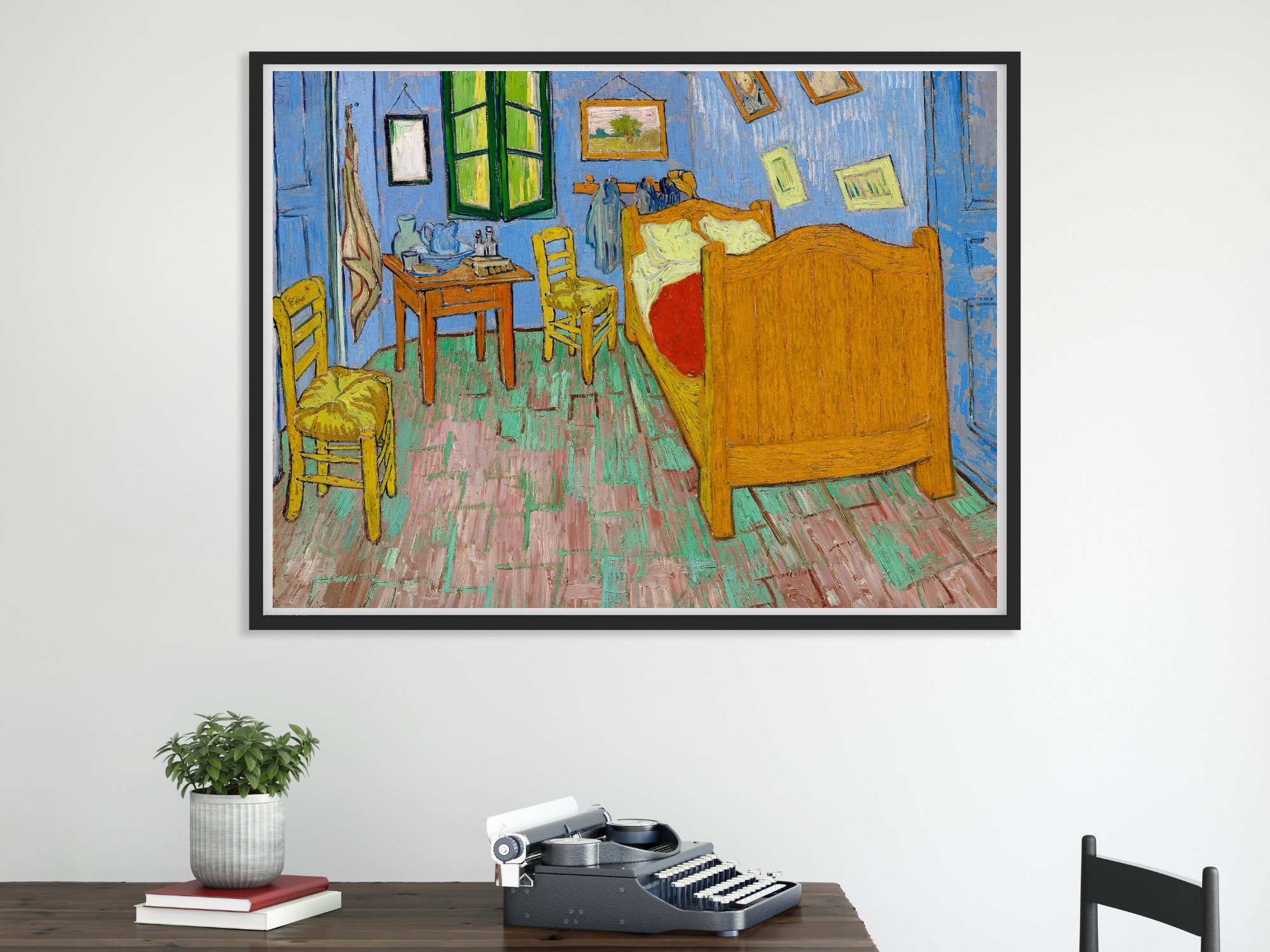 Vincent Van Gogh's the Bedroom (1889) Digital Download High Quality ...