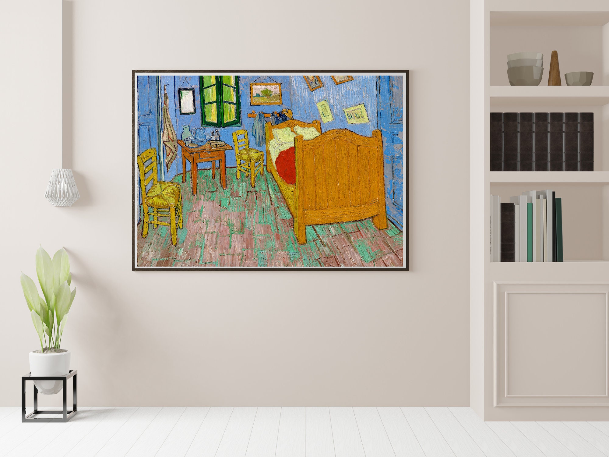 Vincent Van Gogh's the Bedroom (1889) Digital Download High Quality ...