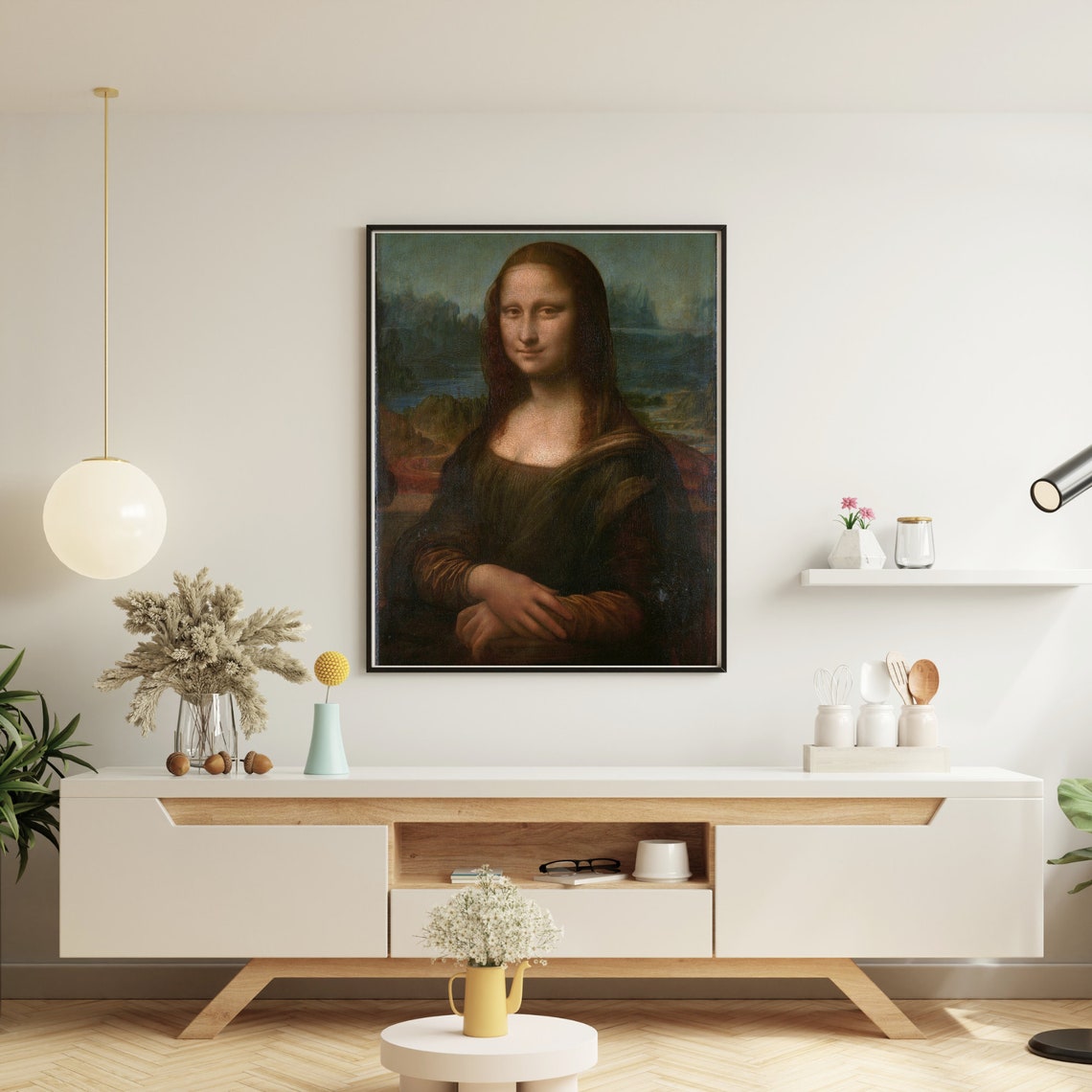 Leonardo Da Vinci's Mona Lisa Printable Digital Download - Etsy