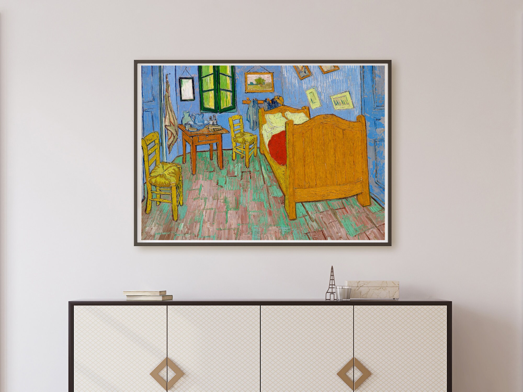 Vincent Van Gogh's the Bedroom (1889) Digital Download High Quality ...