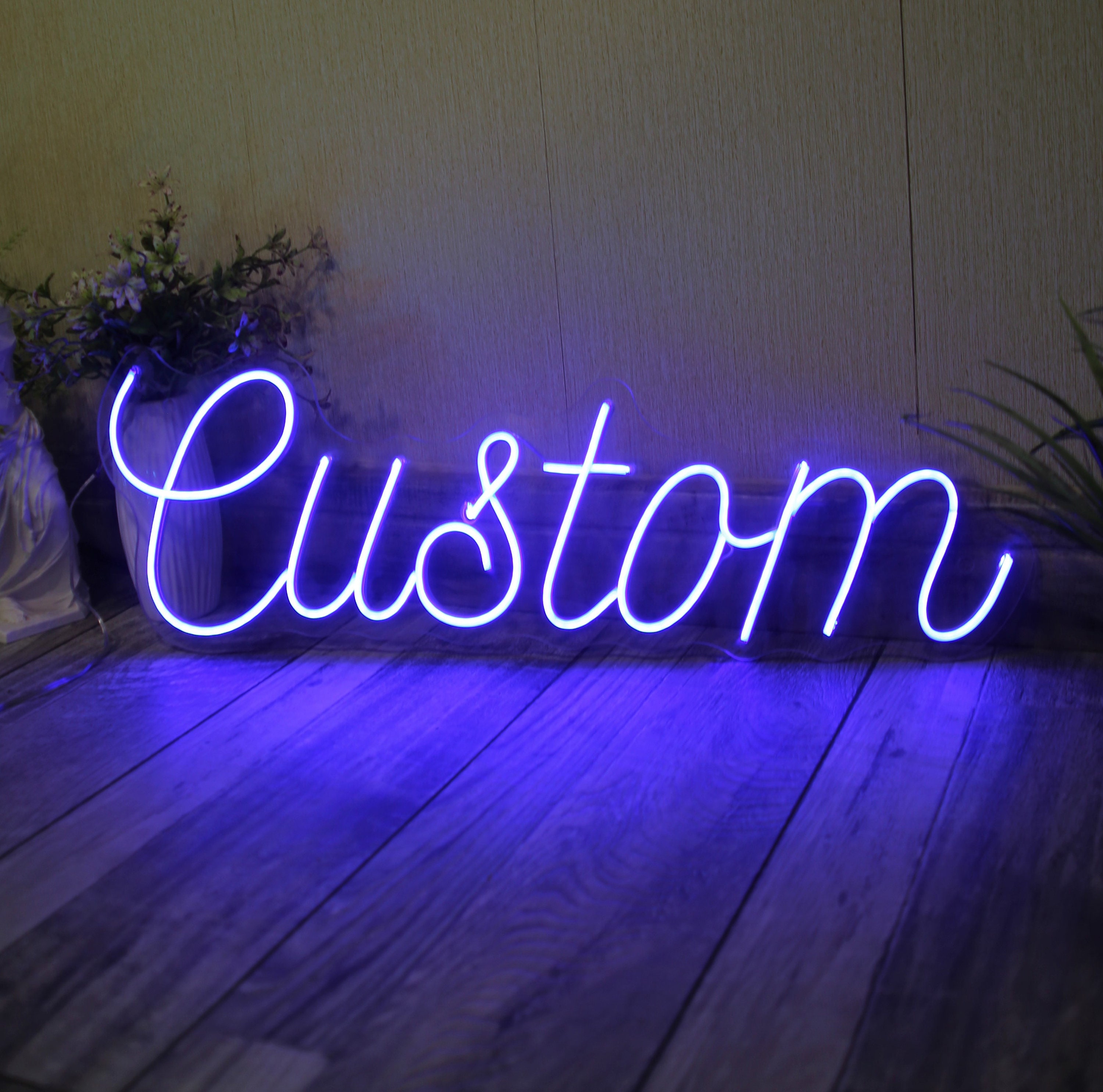 Custom Neon Sign Custom Name Neon Sign Custom Neon Custom Bedroom Sign ...