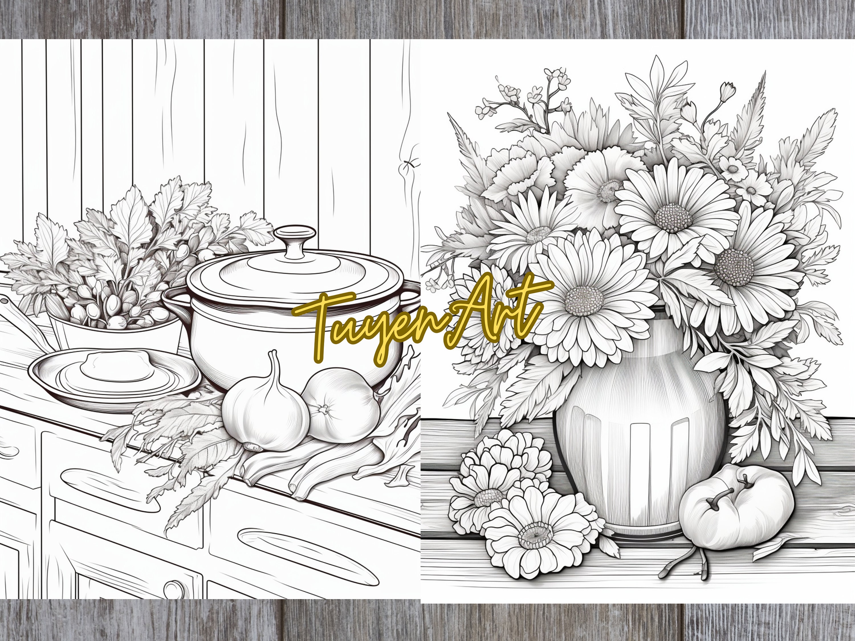 Autumn Coloring Book, Fall Coloring Pages, October Coloring Happy Fall ...