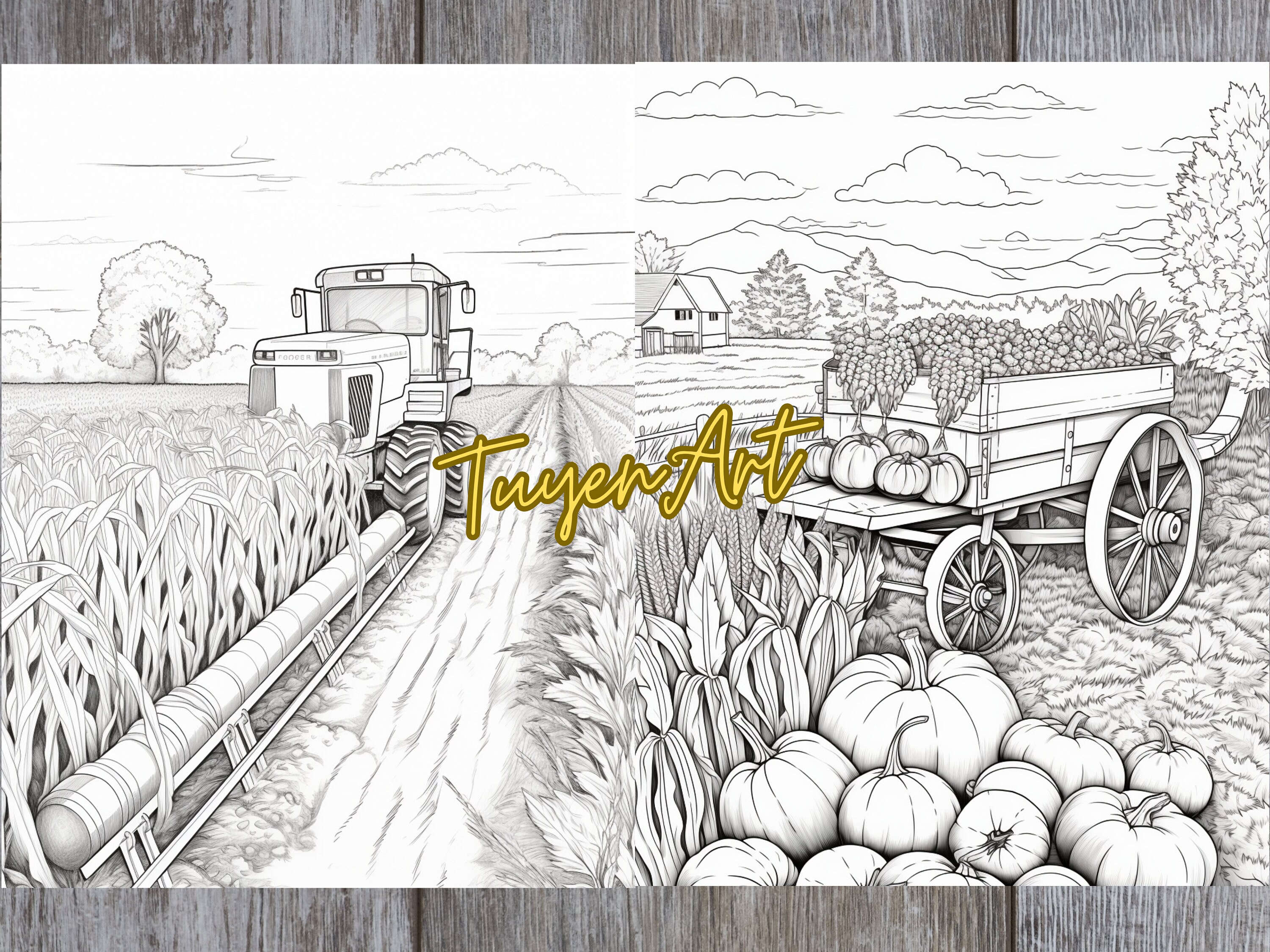 Autumn Coloring Book, Fall Coloring Pages, October Coloring Happy Fall ...