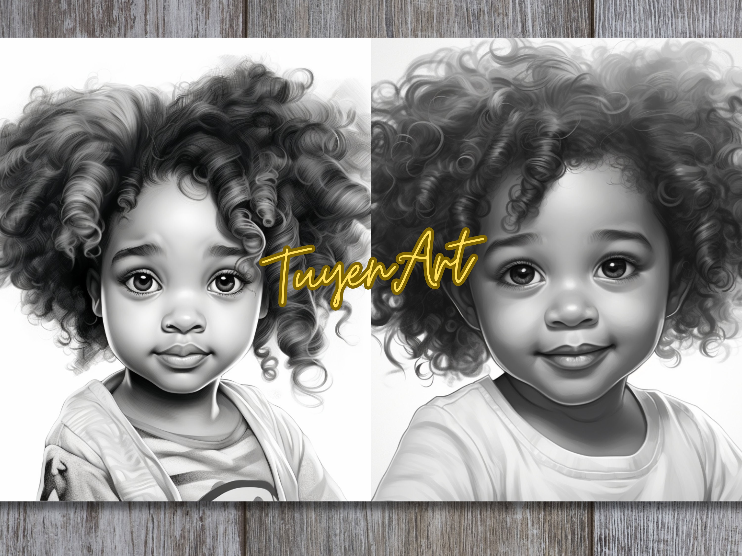 Black Magic Babies Girls, Coloring Pages, Black Kids, Black Baby ...