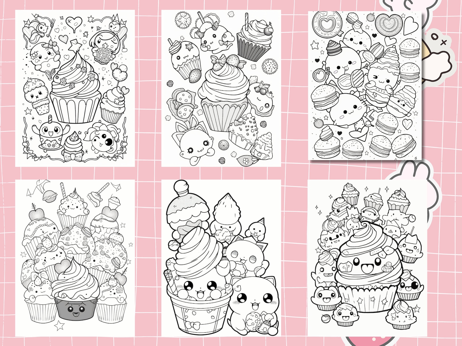 Kawaii Coloring Pages | Cute Coloring Pages | for Kids and Adults ...