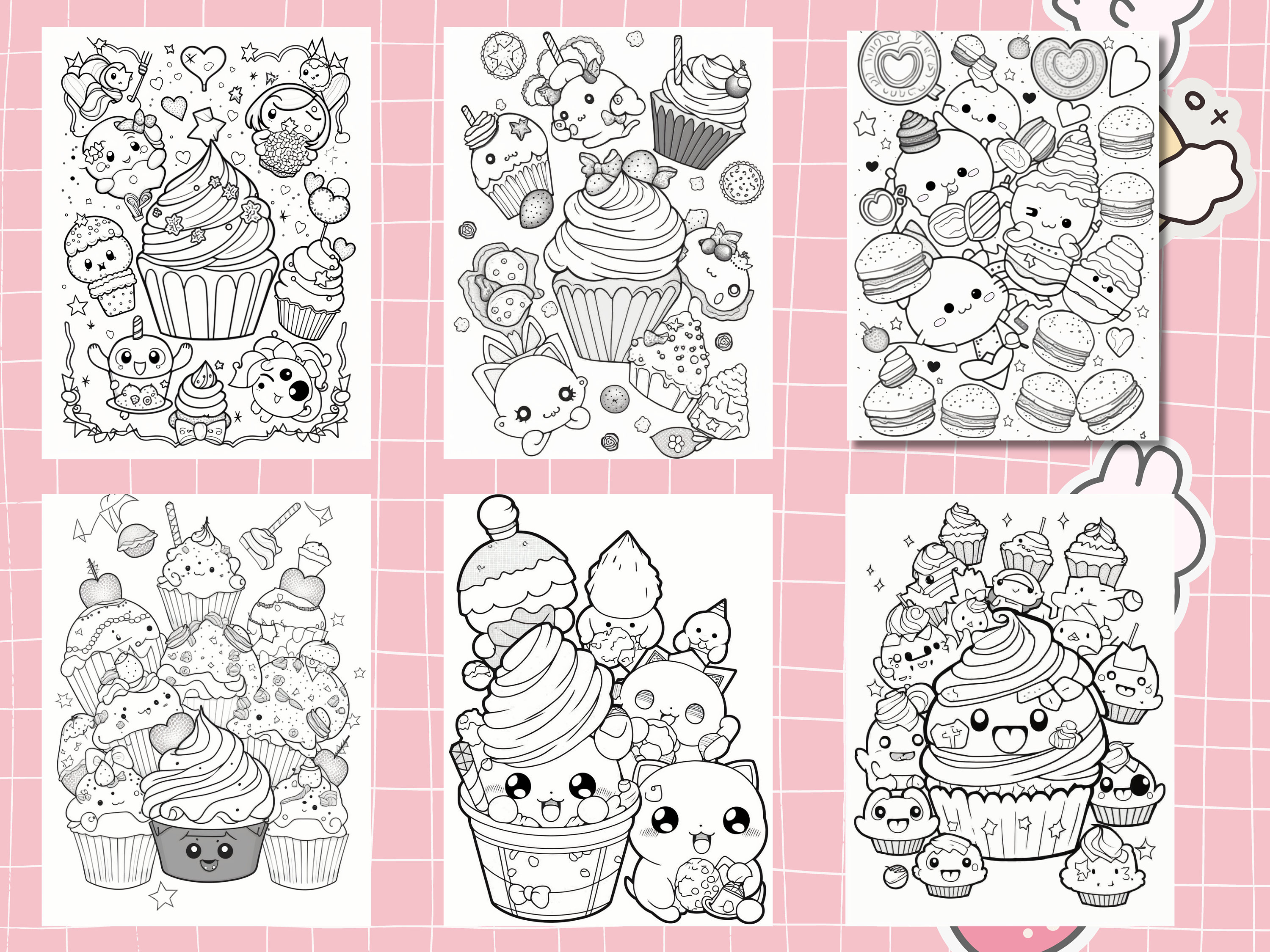 Kawaii Coloring Pages | Cute Coloring Pages | for Kids and Adults ...