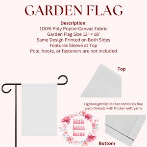 Personalized Birthday Flag for Baby, Memorial Flag, Cemetery Flag ...