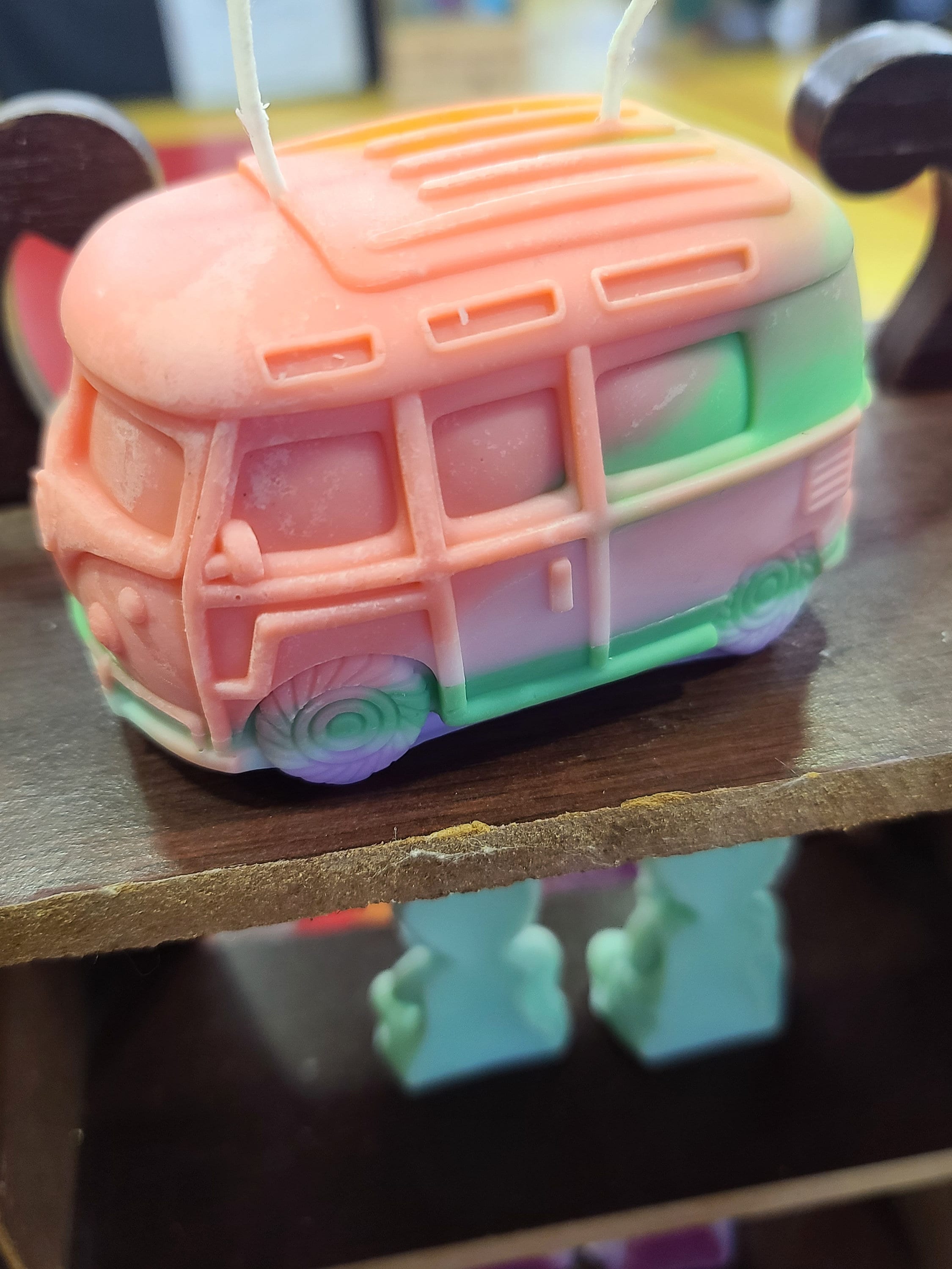 VW Bus Candle, Hippie Bus, Tie Dye Bus - Etsy