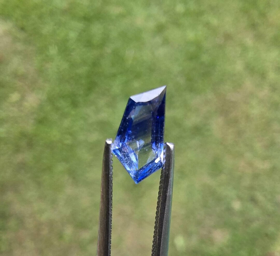 Natural Fancy Blue Sapphire - 0.74 Carat (100% Natural or Money Back ...