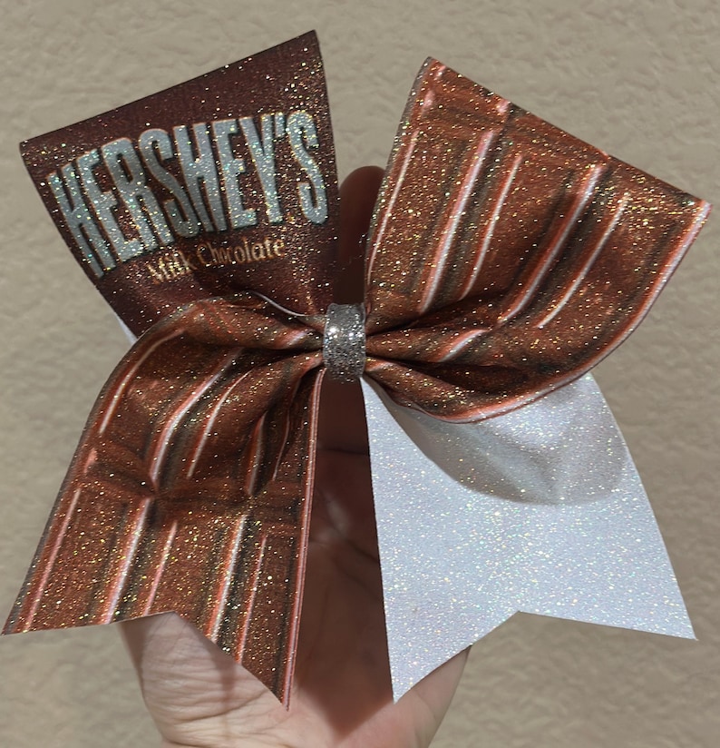 Chocolate Bar Candy Theme Bow - Etsy