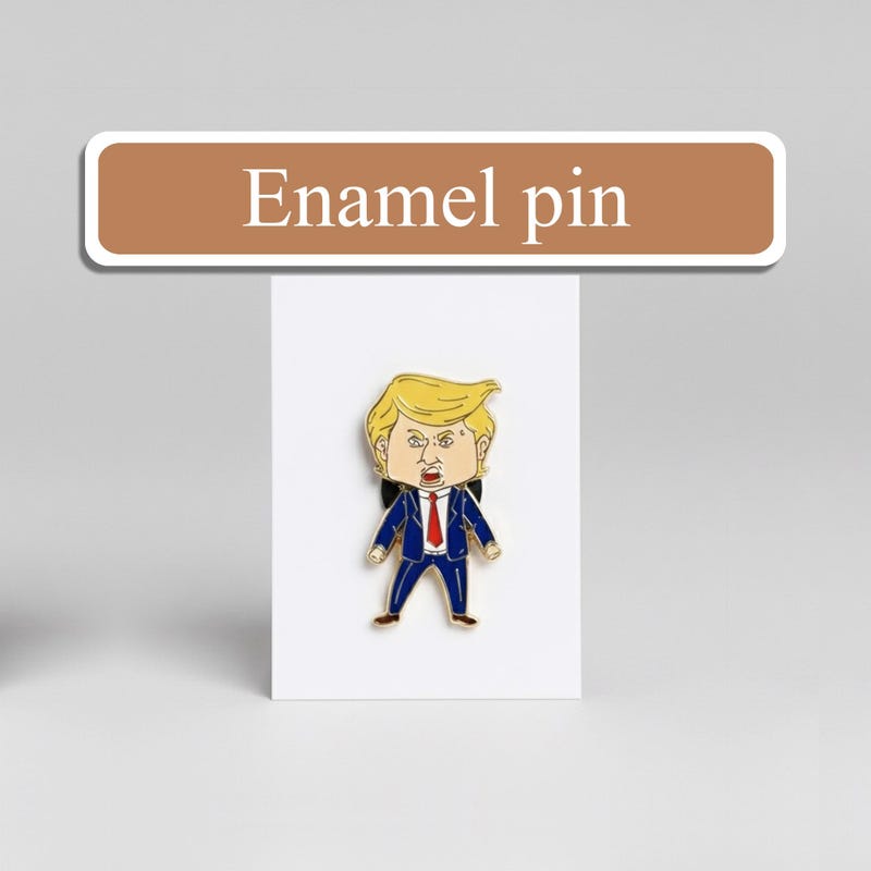 Trump Happy Lapel Pin - Etsy