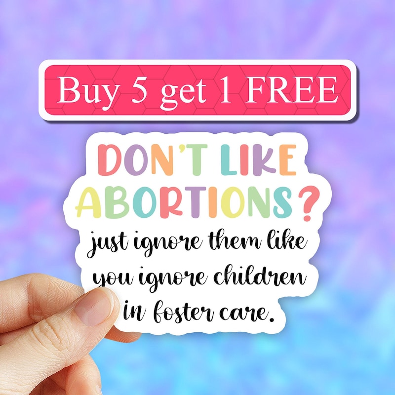 Pro Choice Sticker - Etsy