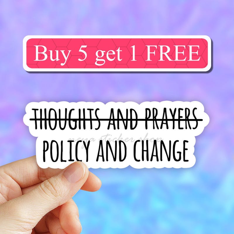 Policy Change Sticker - Etsy