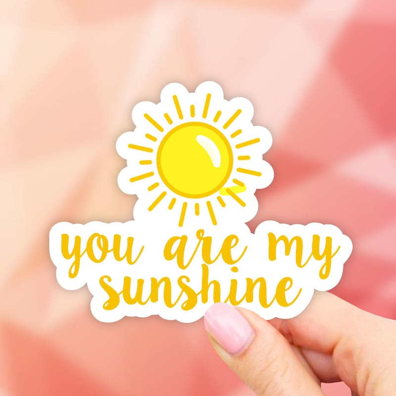 Sunshine Sticker - Etsy