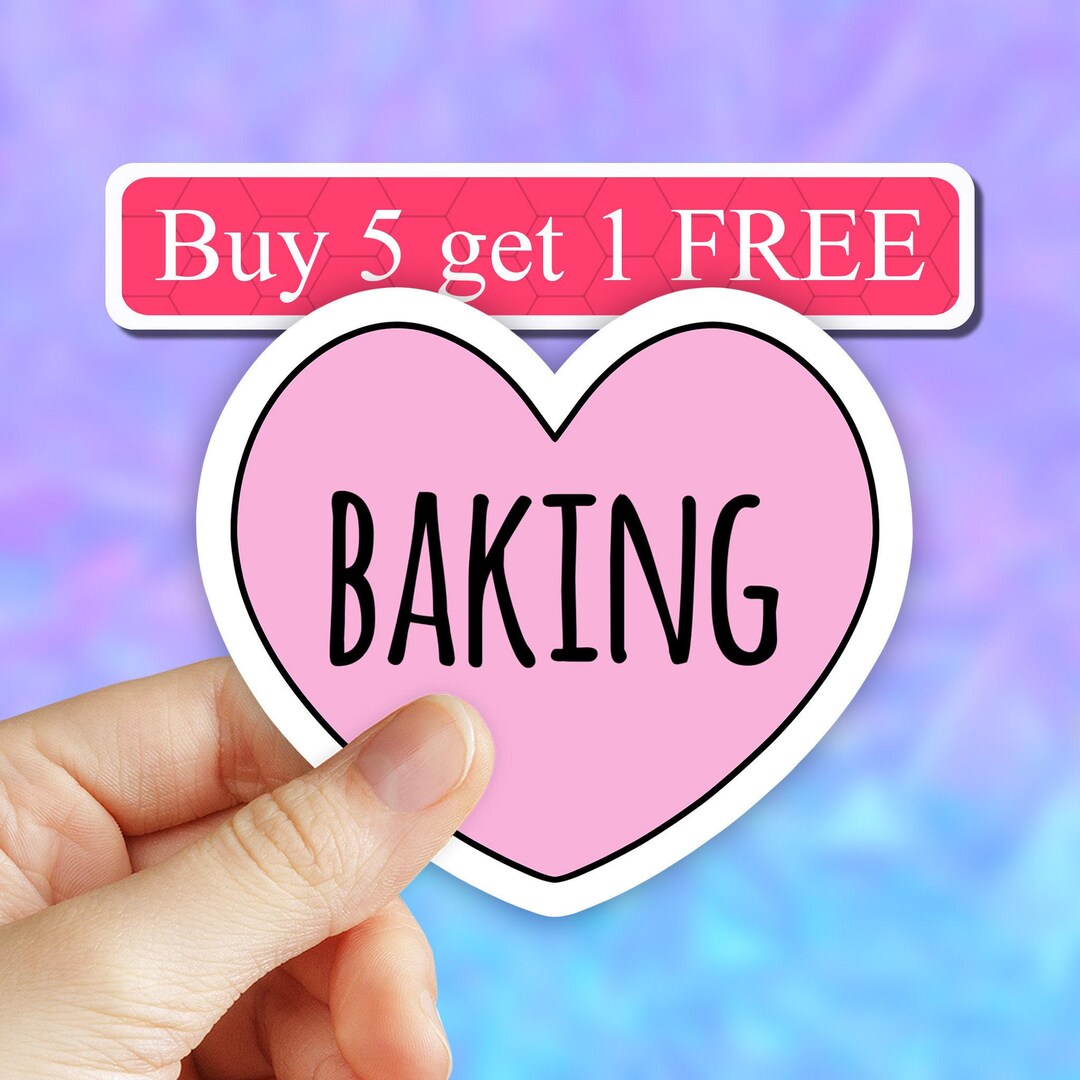 Love Baking Stickers, Baker Stickers, Cooking Stickers, Culinary ...