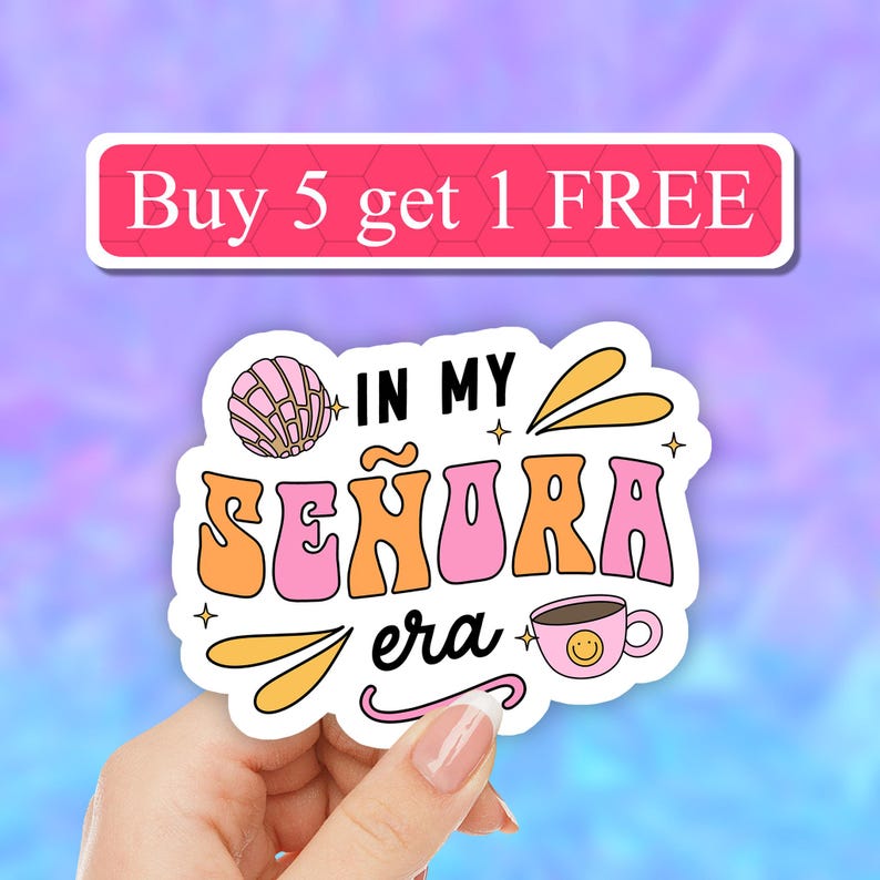 In My Senora Era Sticker, Spanish Girl Stickers, Sassy Girl Laptop ...