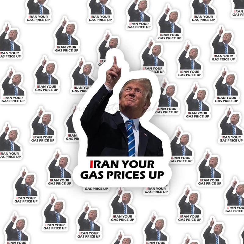 Donald Trump Gas Price Stickers - Etsy