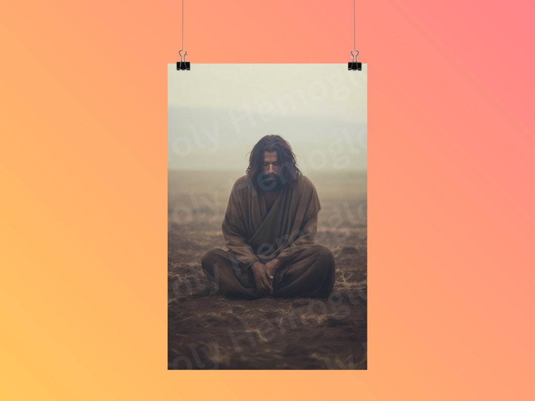 Job's Faith Biblical Scene Wall Art & T-shirt Inspiring - Etsy