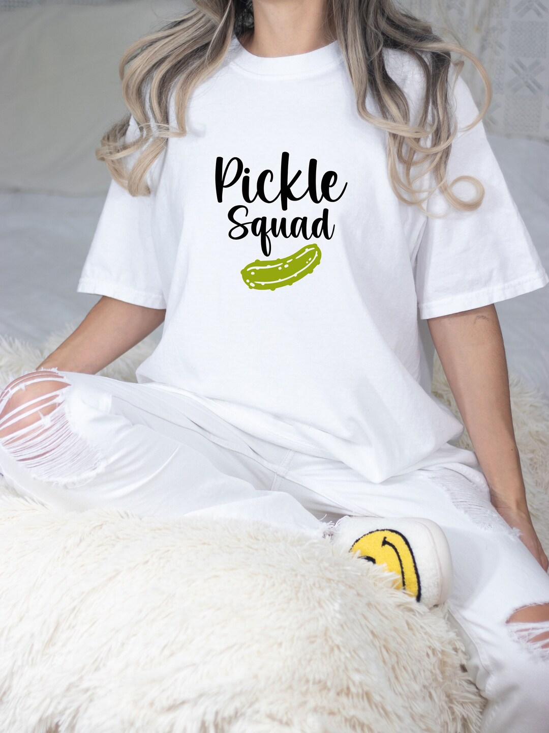 Comfort Colors Pickle Squad Shirt, Pickle Crew Shirt, Cute Pickle Shirt ...