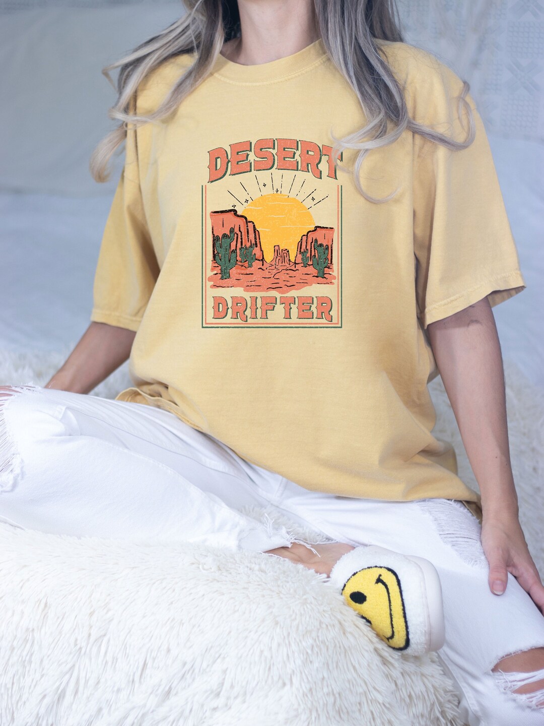 Comfort Colors Desert Drifter Shirt, Vintage Design Shirt, Cute Desert ...