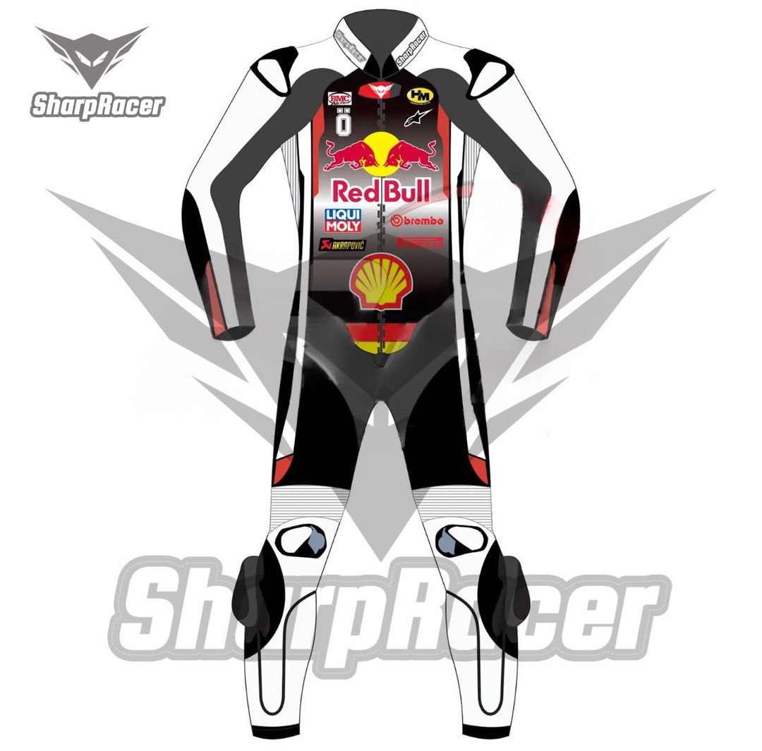 Motogp Redbull Sharp Racer Customized Motorbike Motorcycle Cowhide ...