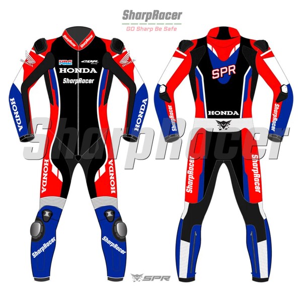 Honda Motorcycle Racing Suit - Etsy