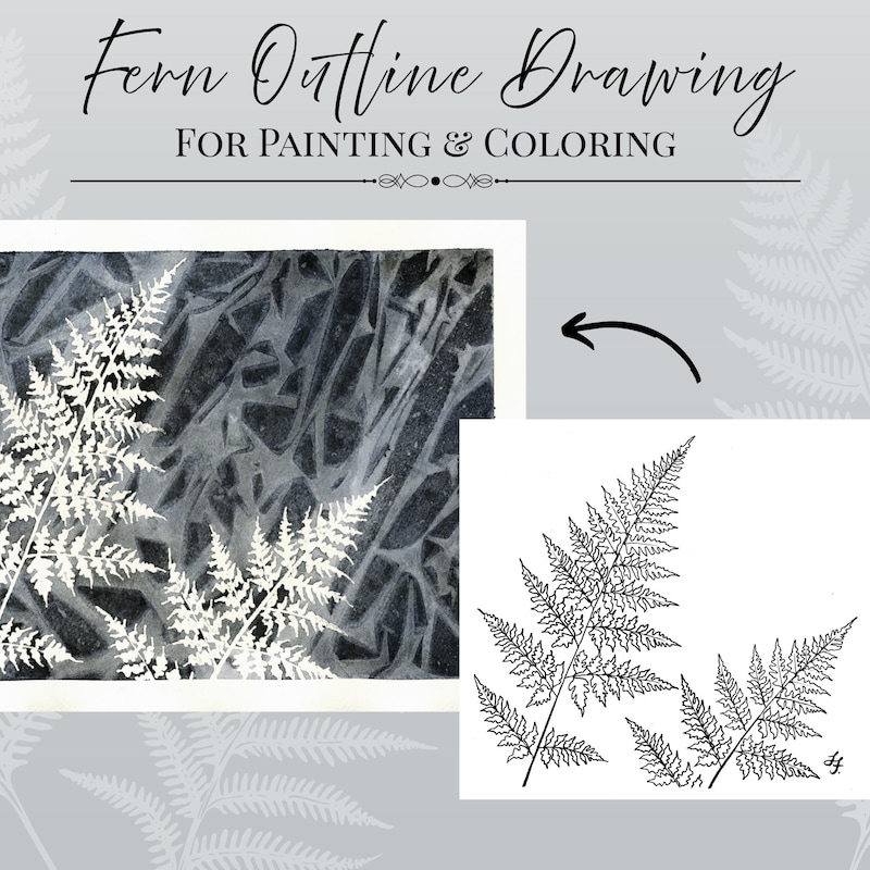 Watercolour Leaves Print - Etsy