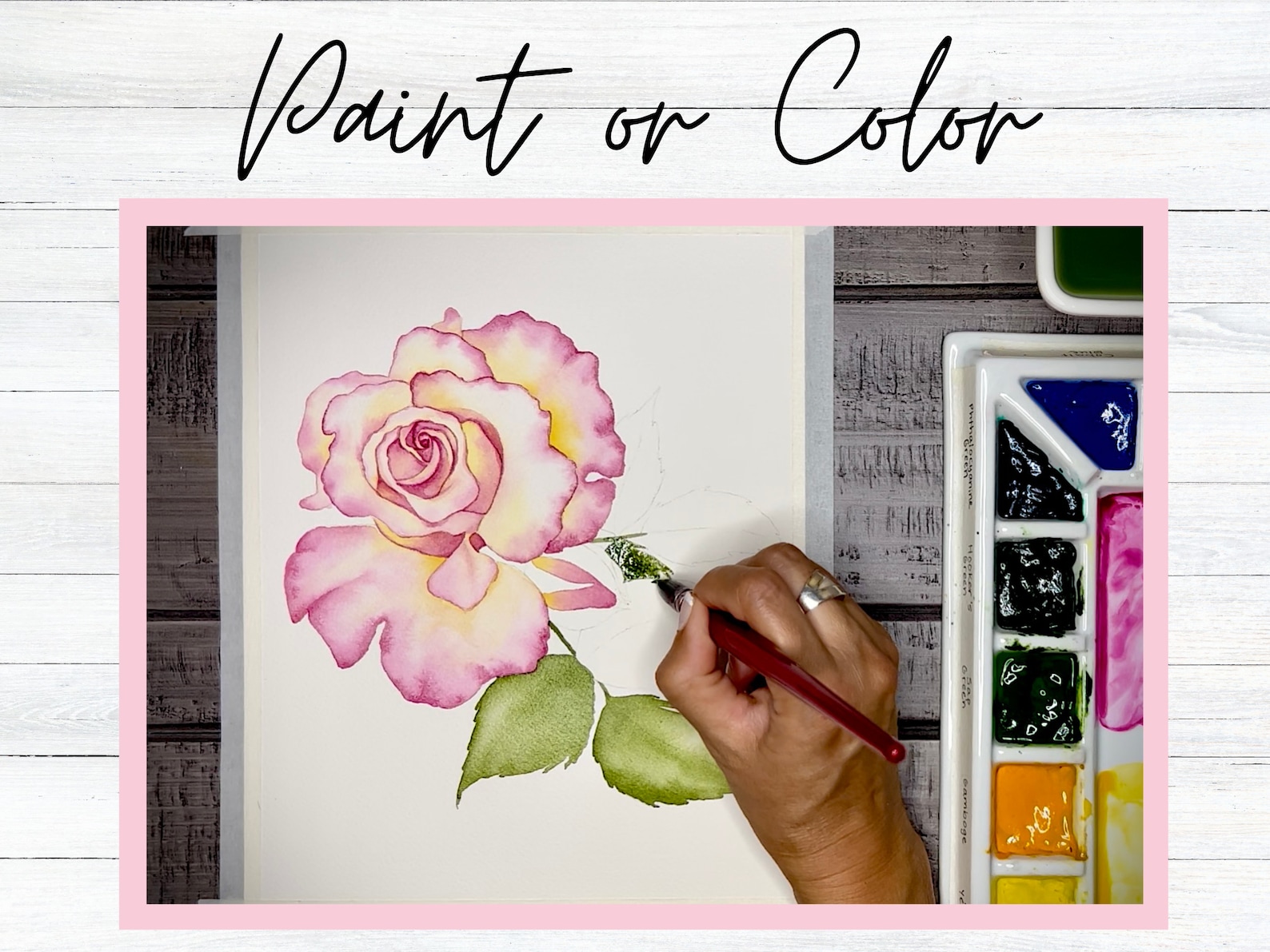 Rose Flower Drawing Outline/template Printable Traceable PDF - Etsy