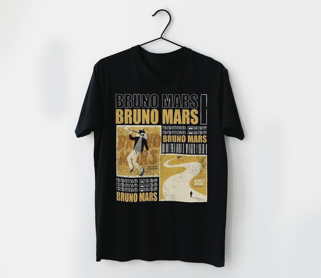 Vintage Bruno Mars World Tour 2023 Merch Bruno Mars Dolby - Etsy