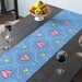 Tulip Table Runner Cottagecore Runner Blue Floral Table Runner Farmhouse Runner Farmhouse Table ...