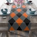 Witchy Halloween Table Runner Retro Halloween Fall Witch Kitchen Dining ...