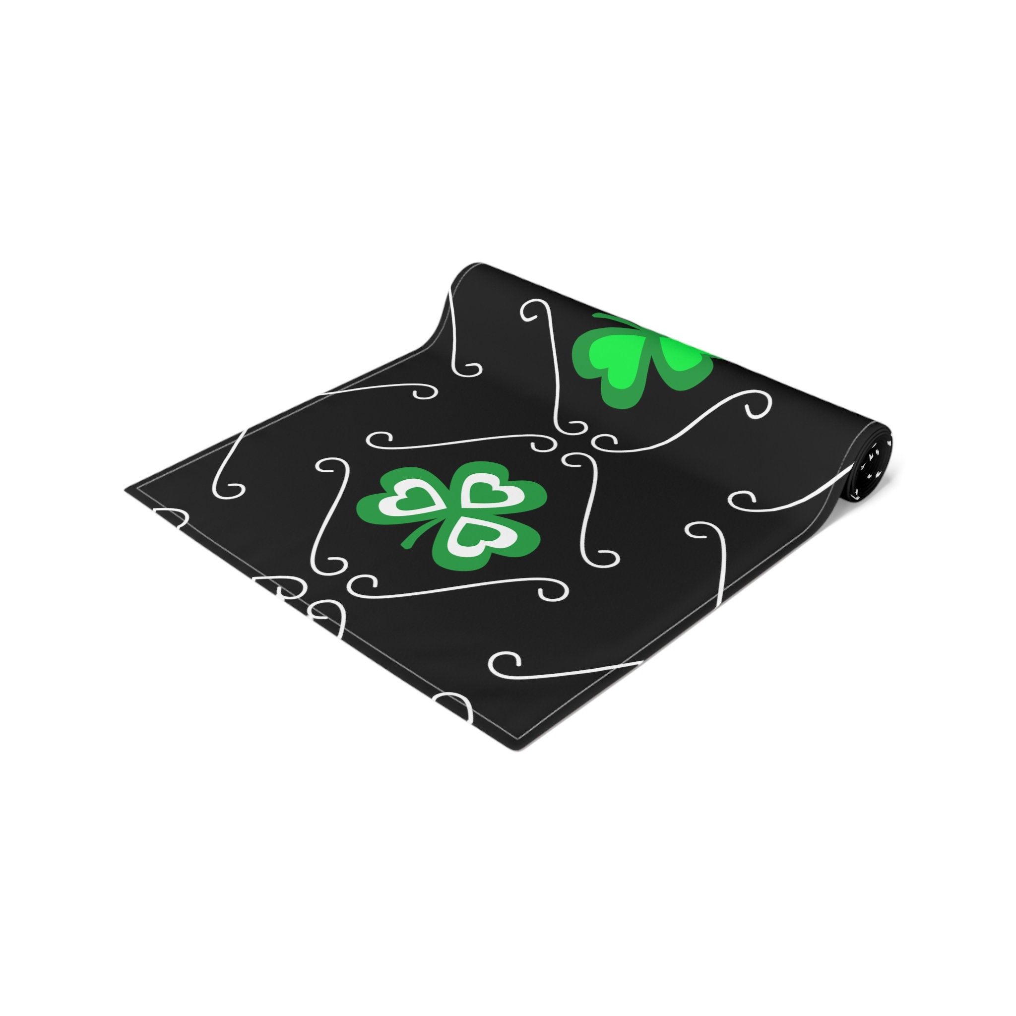 St. Patrick's Day Runner St. Patrick's Day Table Runner Shamrock Table ...