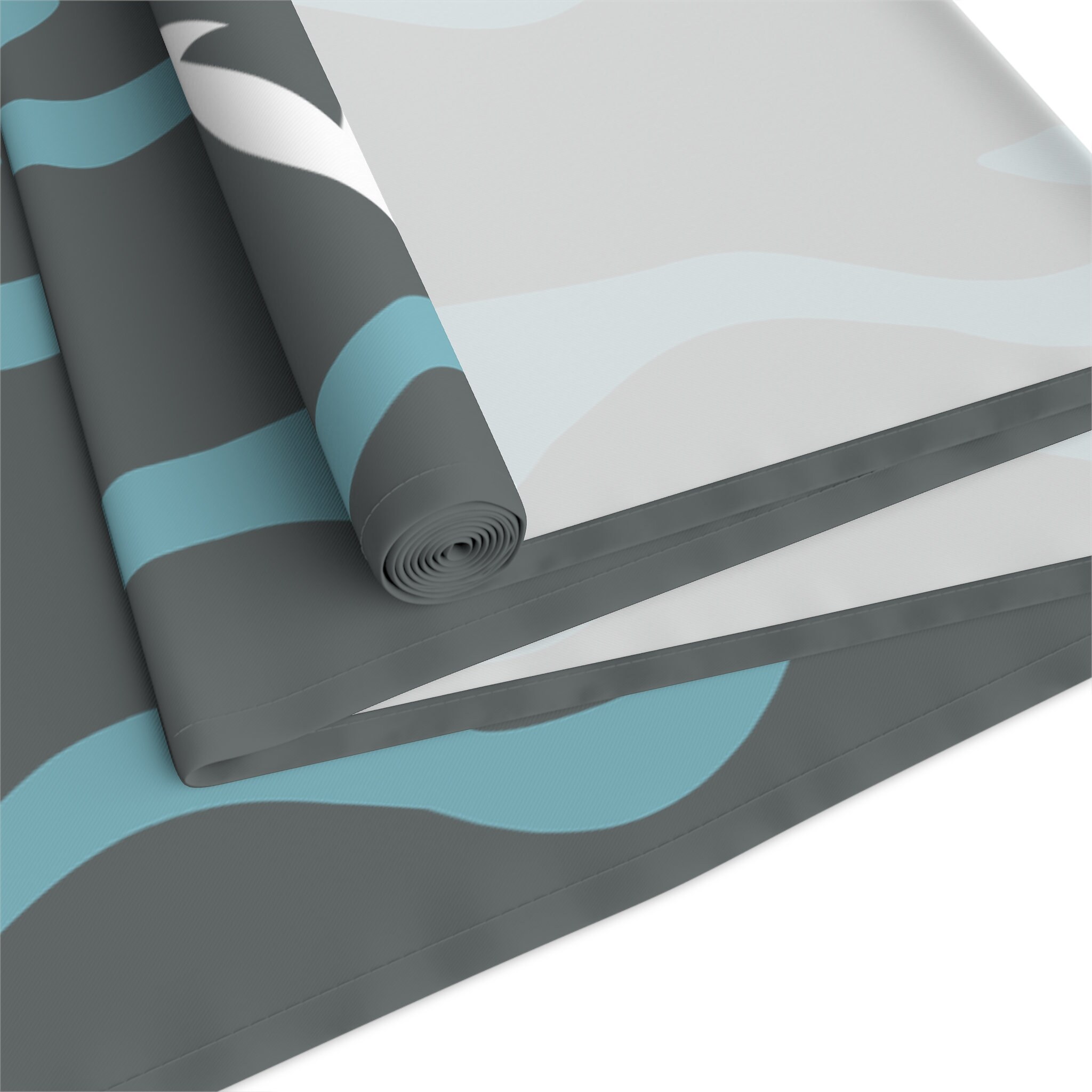 Nautical Table Runner Nautical Runner Ocean Theme Anchor Table Ocean ...