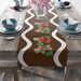 Gingerbread Table Runner Christmas Gingerbread Table Decor Christmas ...