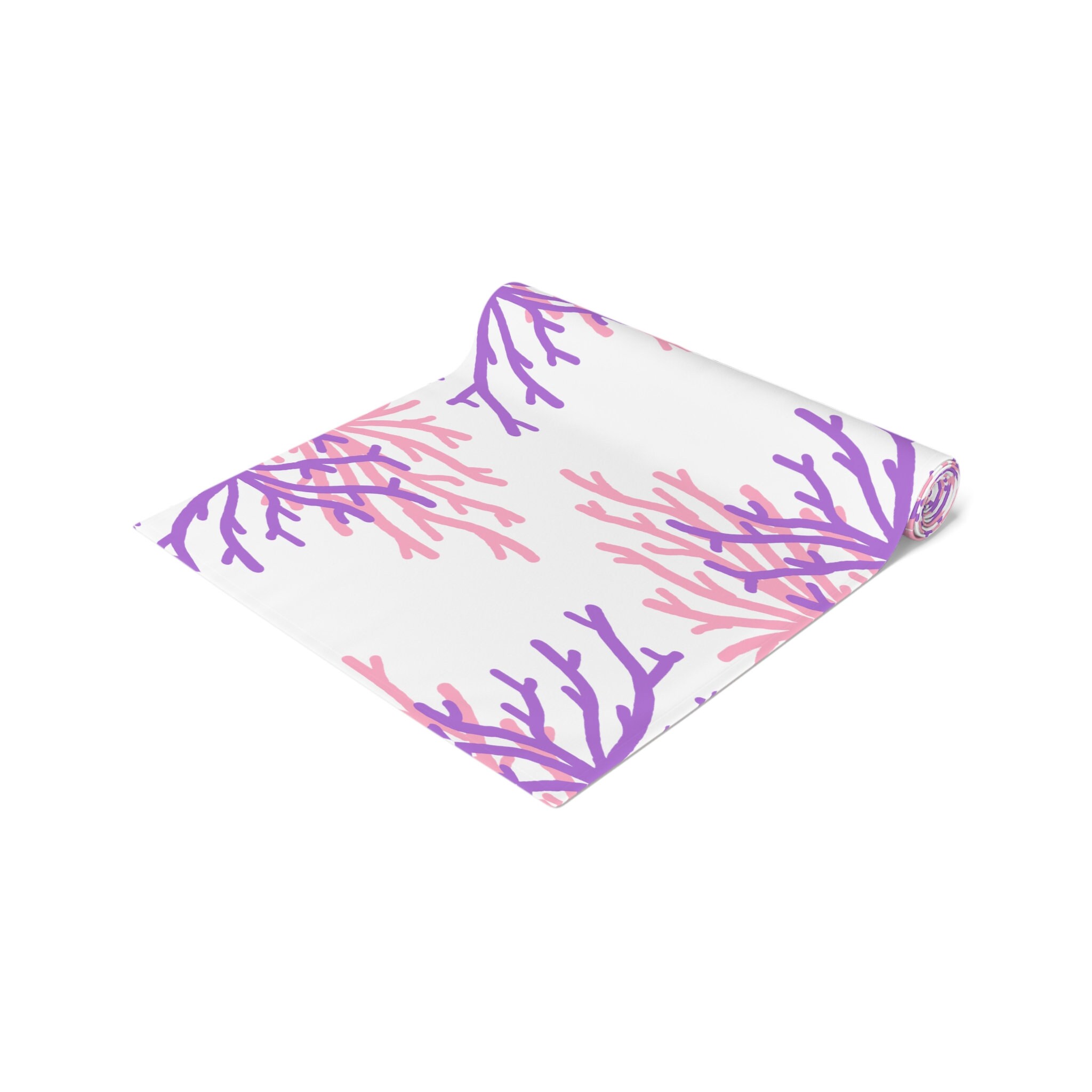 Beach Table Runner Coral Reef Coastal Table Runner Ocean Runner Beach ...