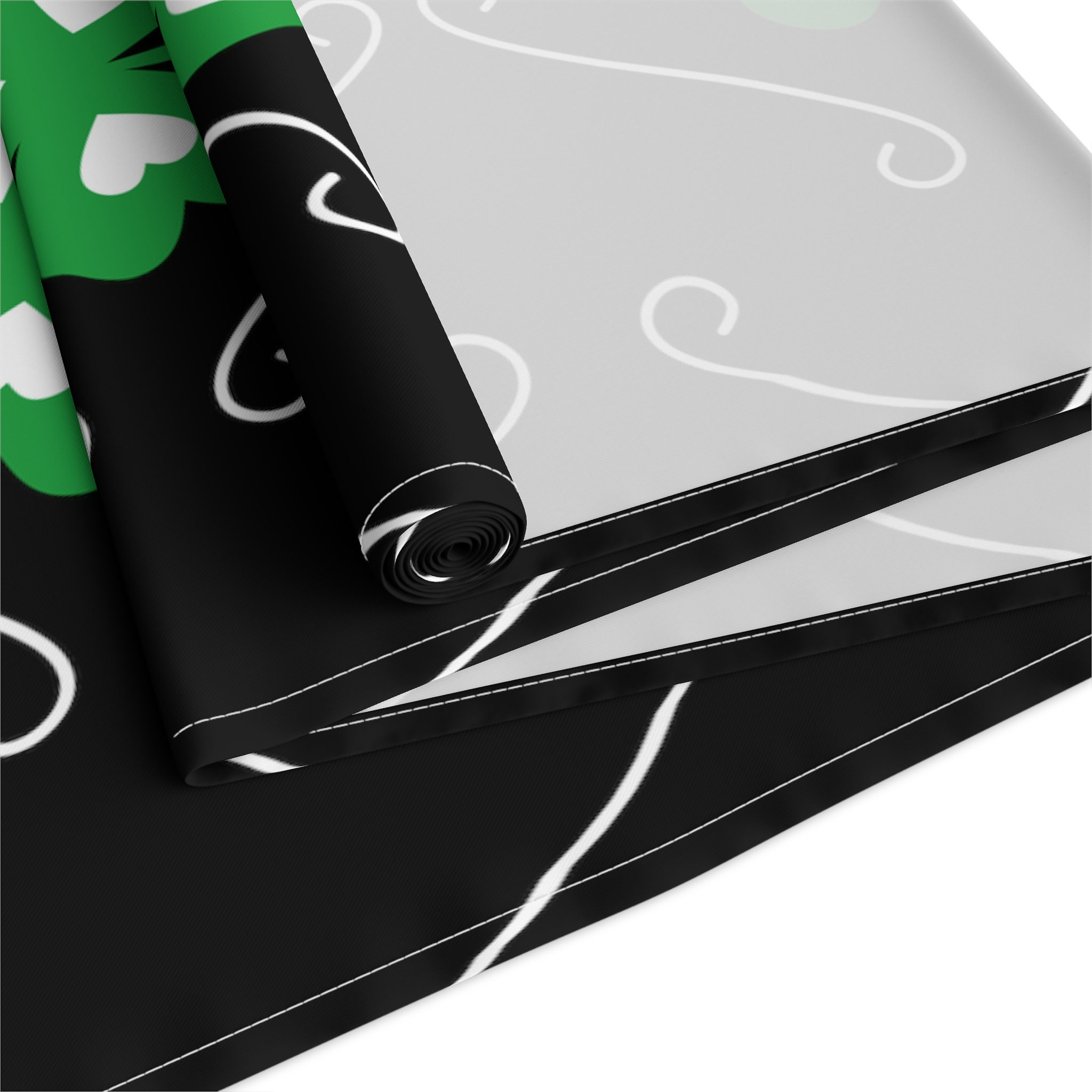 St. Patrick's Day Runner St. Patrick's Day Table Runner Shamrock Table ...