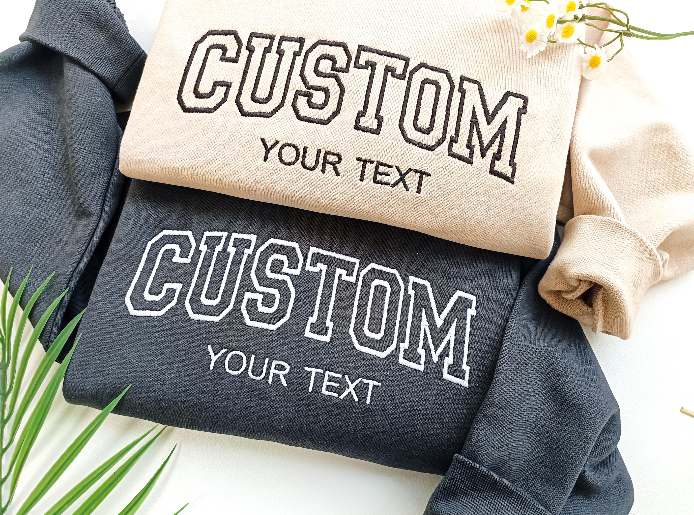 Personalized Varsity Crewneck Sweatshirt,custom Team Sweatshirts ...