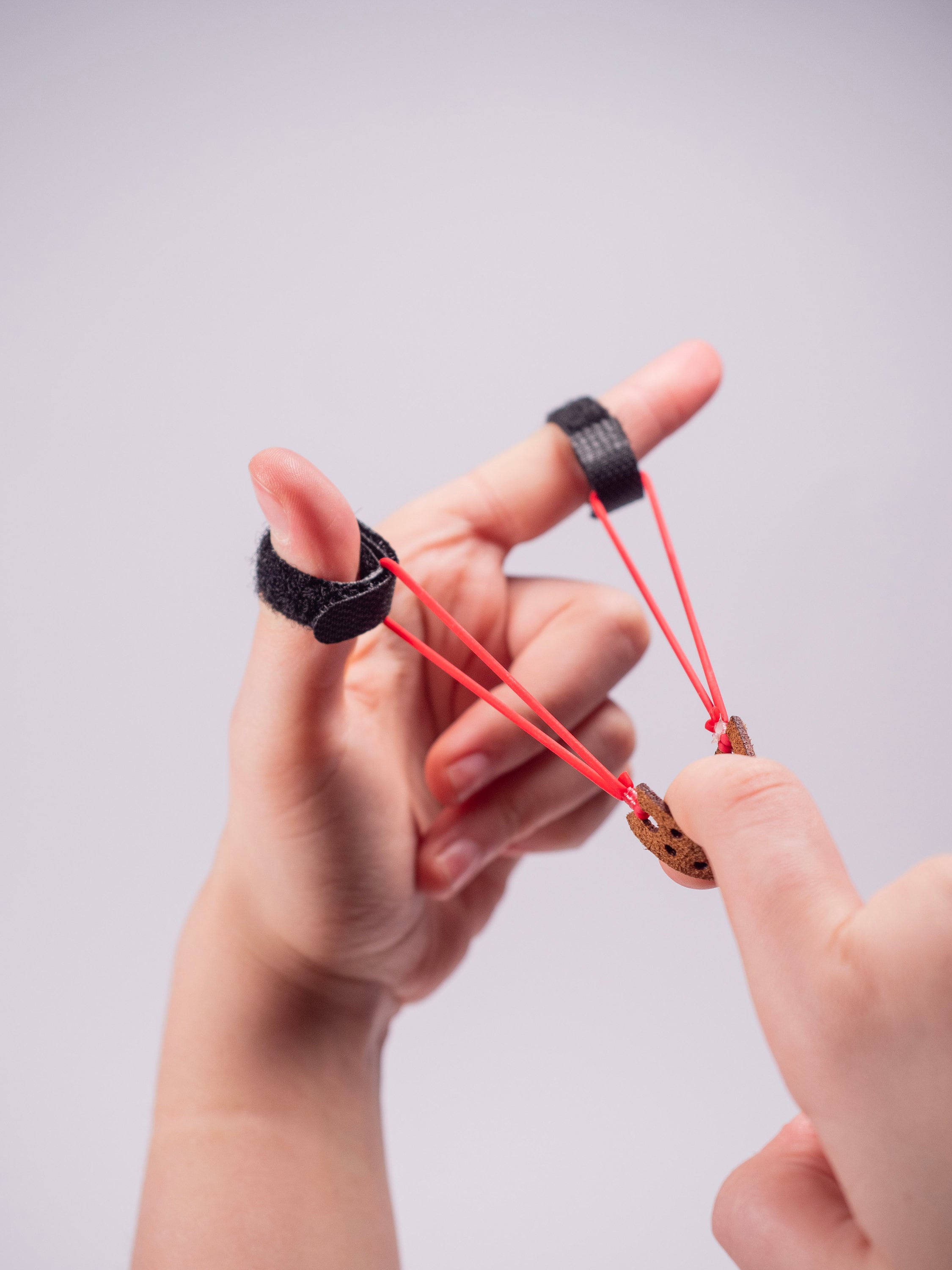 Finger Slingshot Outdoor Camping Accessories Target Practice Catapult ...