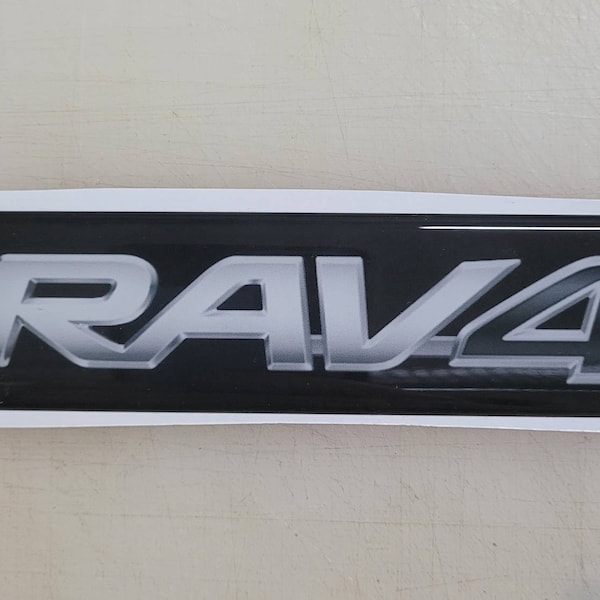 Toyota Rav4 Emblem - Etsy