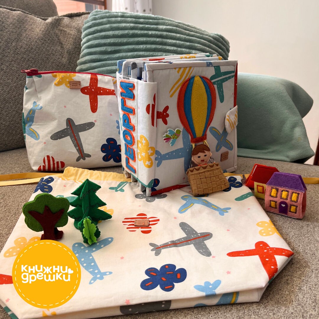 Personalized Handmade Quiet Book, Busy Book,activity Book, Montessori ...